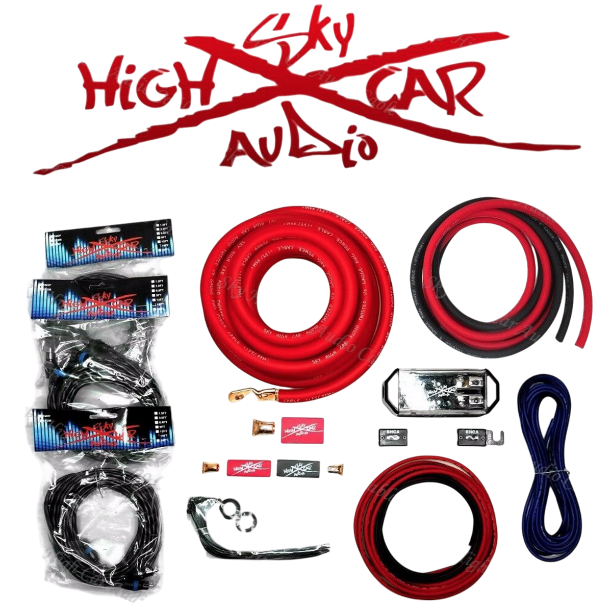 Sky High Car Audio Speakers & Amp Kit | Moon Car Stereo