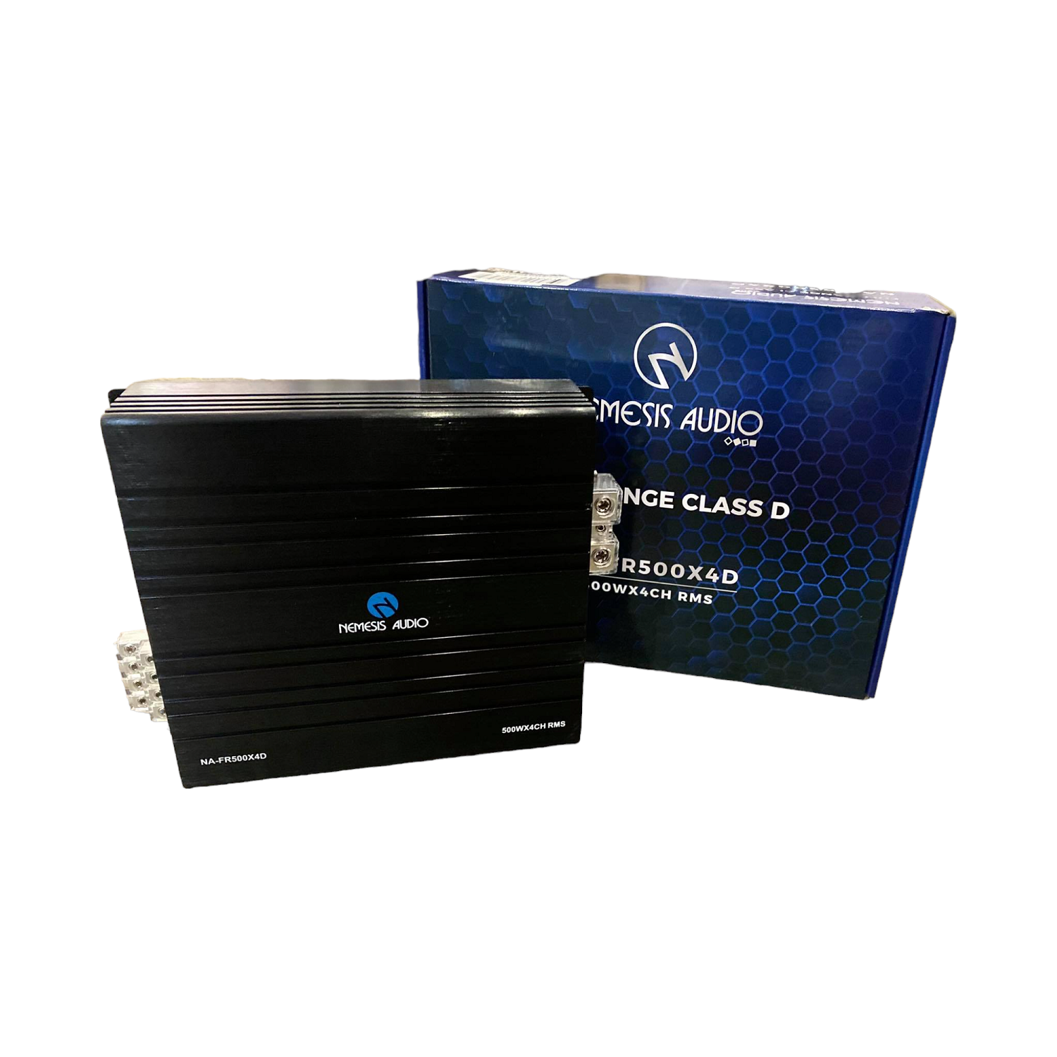 Nemesis Audio NA-FR500X4D Full-Range Class D 4-Channel Car Amplifier