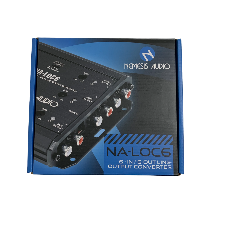 Nemesis Audio NA-LOC6 6-Channel Line Output Convertor